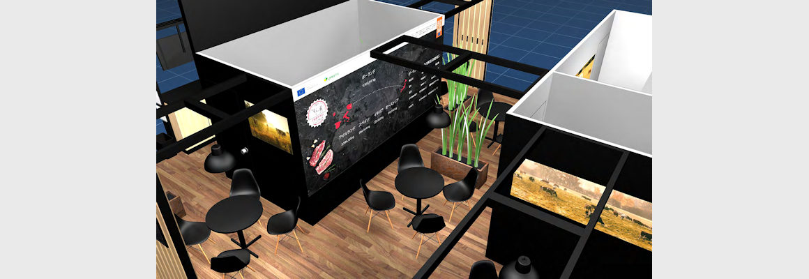 Exhibit Case Study UPEMI | Supermarket Trade Show Chiba Japan